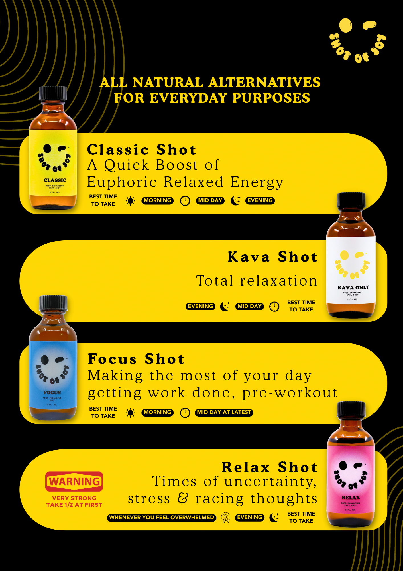 FOCUS- Kratom Shot – Shot of Joy